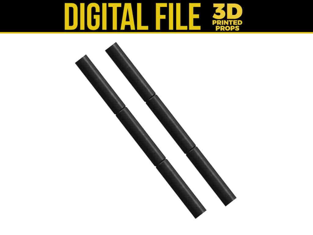 Midnighter Batons - 3D PRINTED PROPS