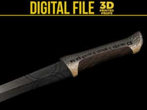 Fremen Crysknife from Dune - 3D PRINTED PROPS