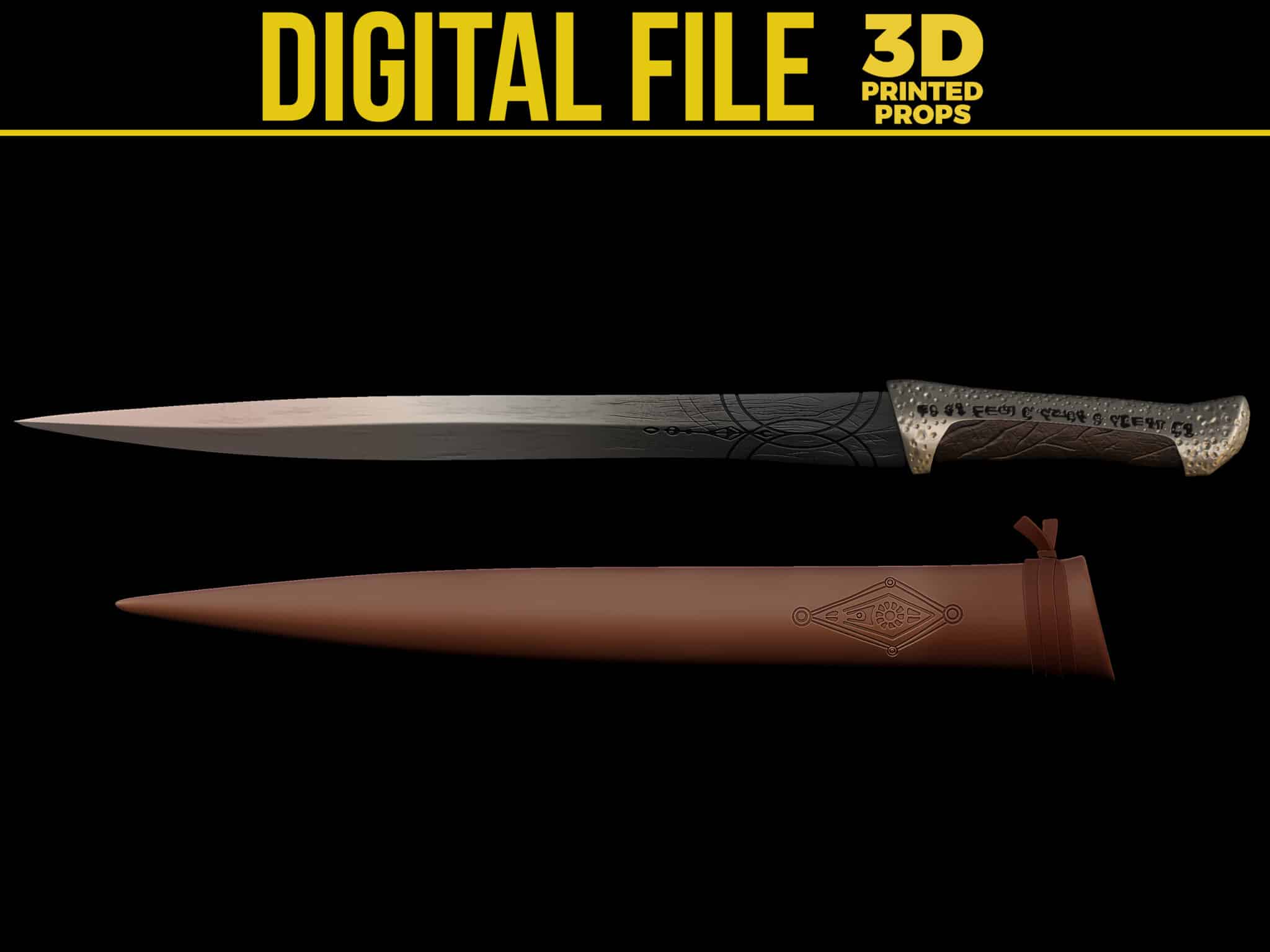 Crysknife - 3D PRINTED PROPS