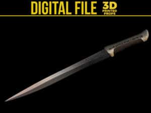 Fremen Crysknife from Dune - 3D PRINTED PROPS