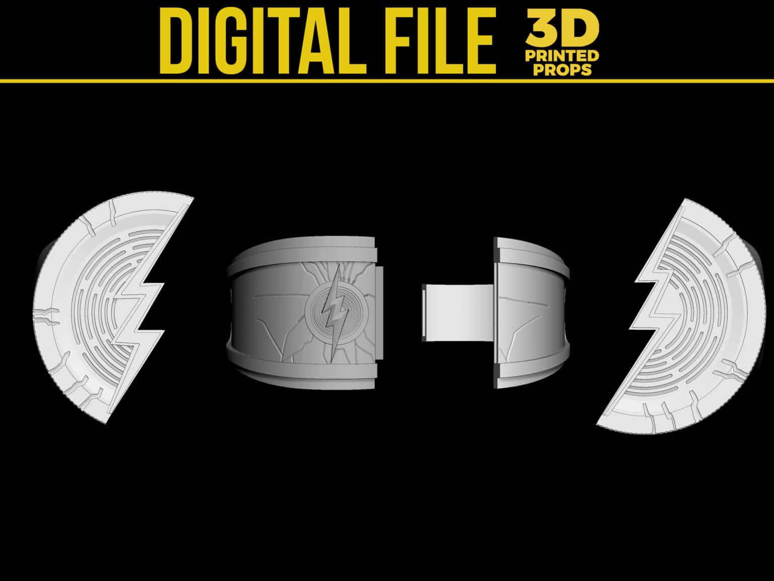 Flash Ring - Flashpoint 2023 - 3D PRINTED PROPS