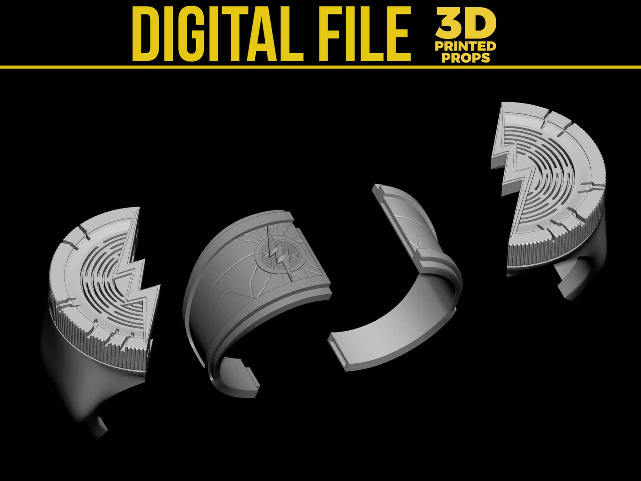 Flash Ring - Flashpoint 2023 - 3D PRINTED PROPS