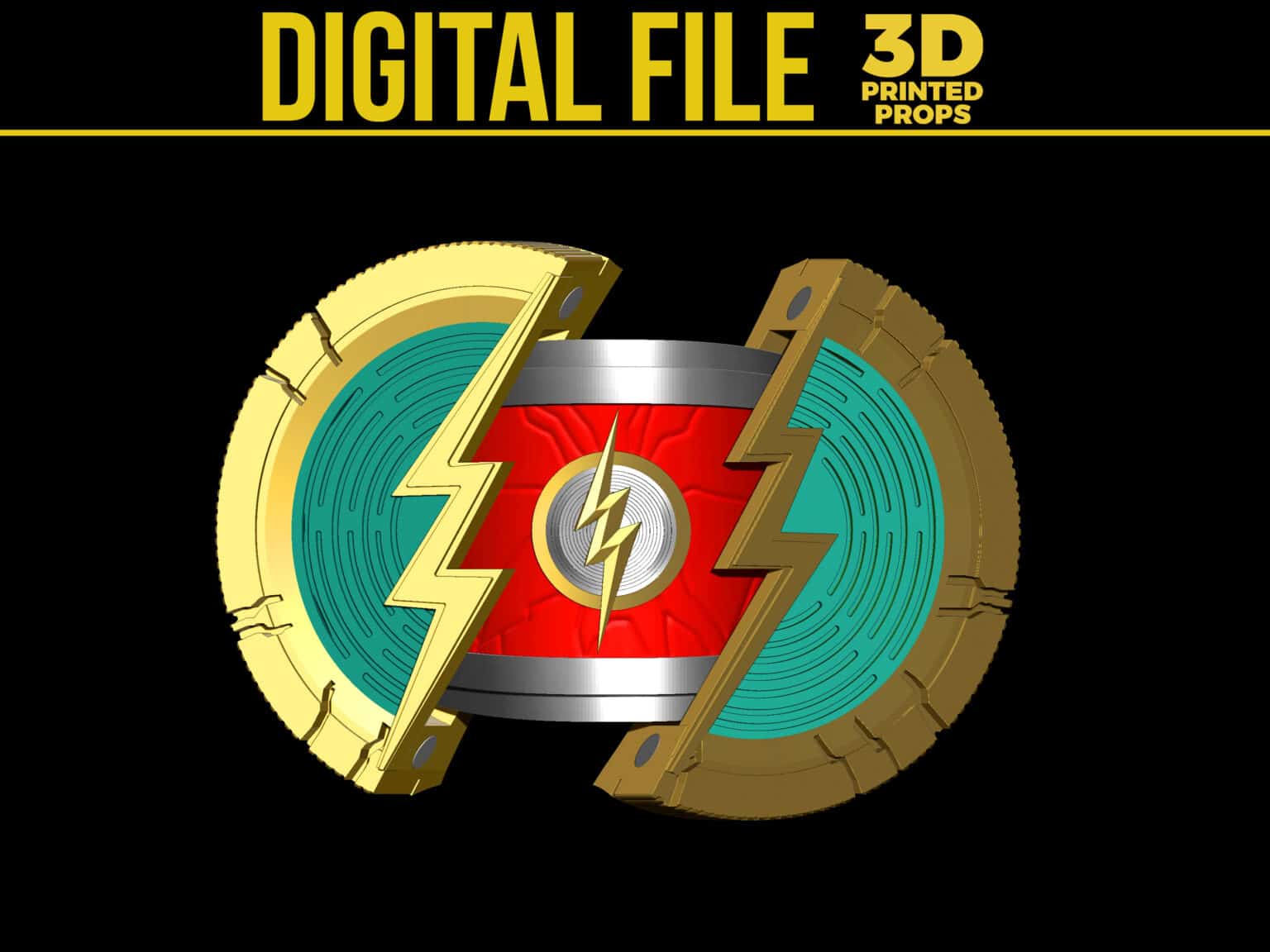 Flash Ring - Flashpoint 2023 - 3D PRINTED PROPS