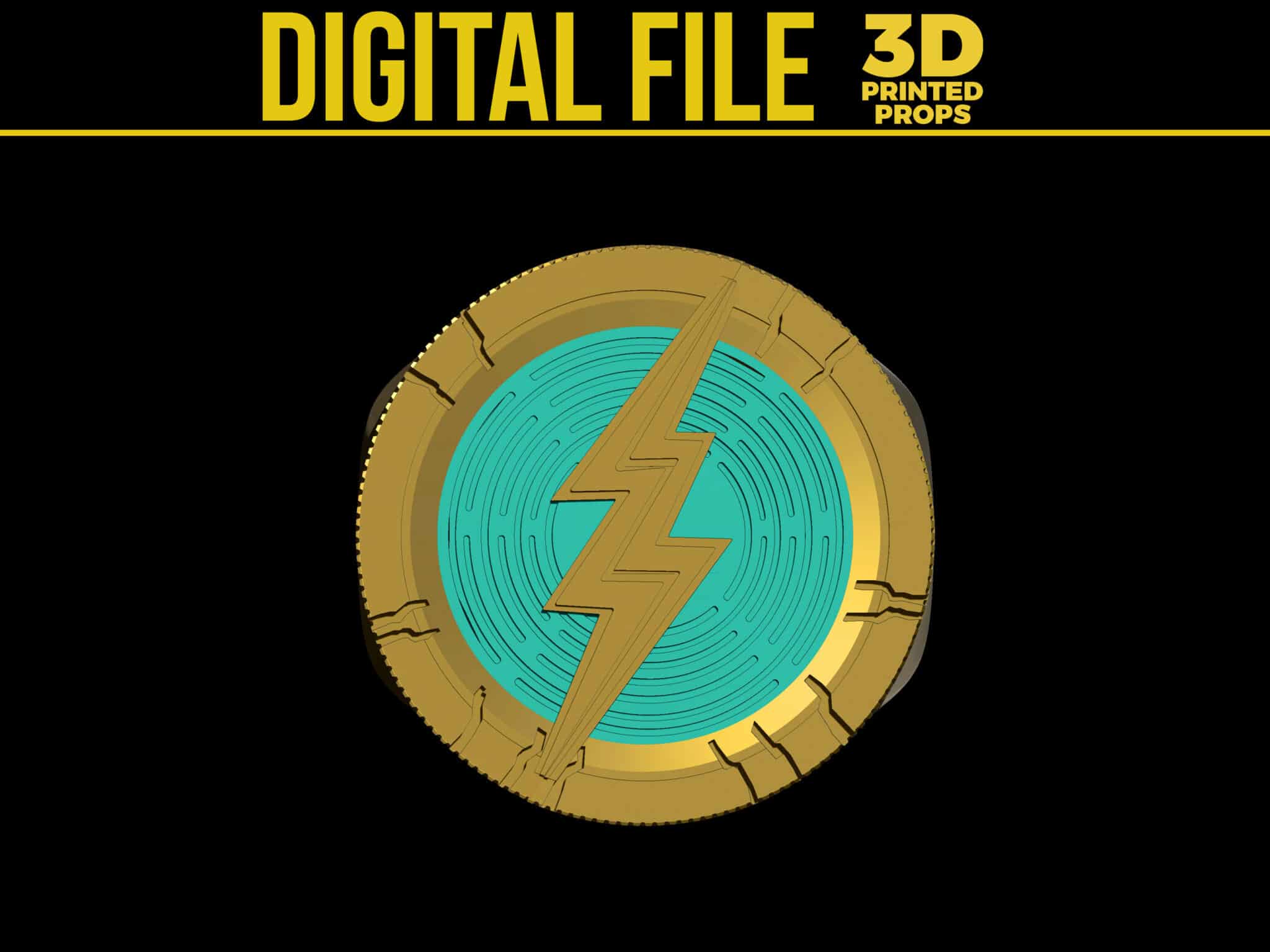 Flash Ring - Flashpoint 2023 - 3D PRINTED PROPS