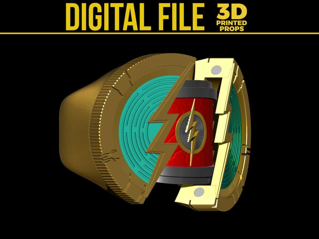 Flash Ring - Flashpoint 2023 - 3D PRINTED PROPS