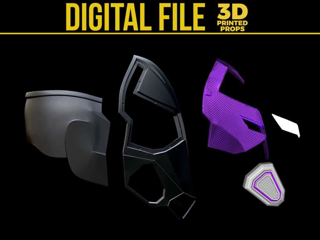 Prowler Helmet & Gauntlet from Spider-Man: Across the Spider-Verse