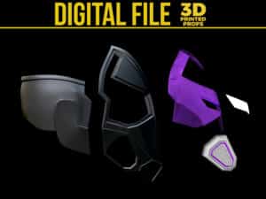 Prowler Helmet & Gauntlet from Spider-Man: Across the Spider-Verse