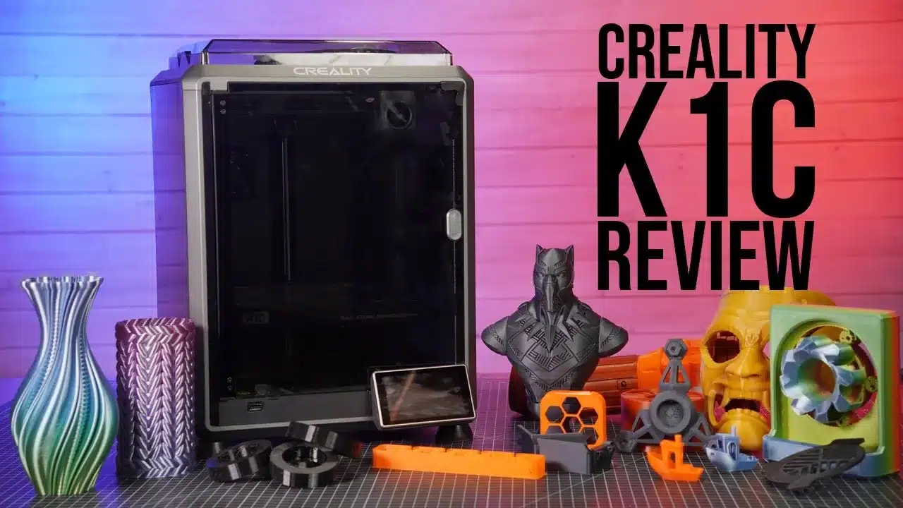 Creality K1C Review, Assembly and Specs - 3D PRINTED PROPS