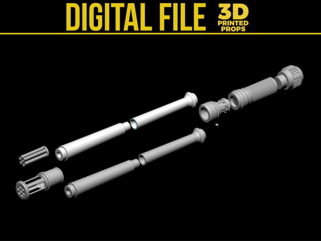TVA Pruning Baton 3D Print From Deadpool 3 - 3D PRINTED PROPS