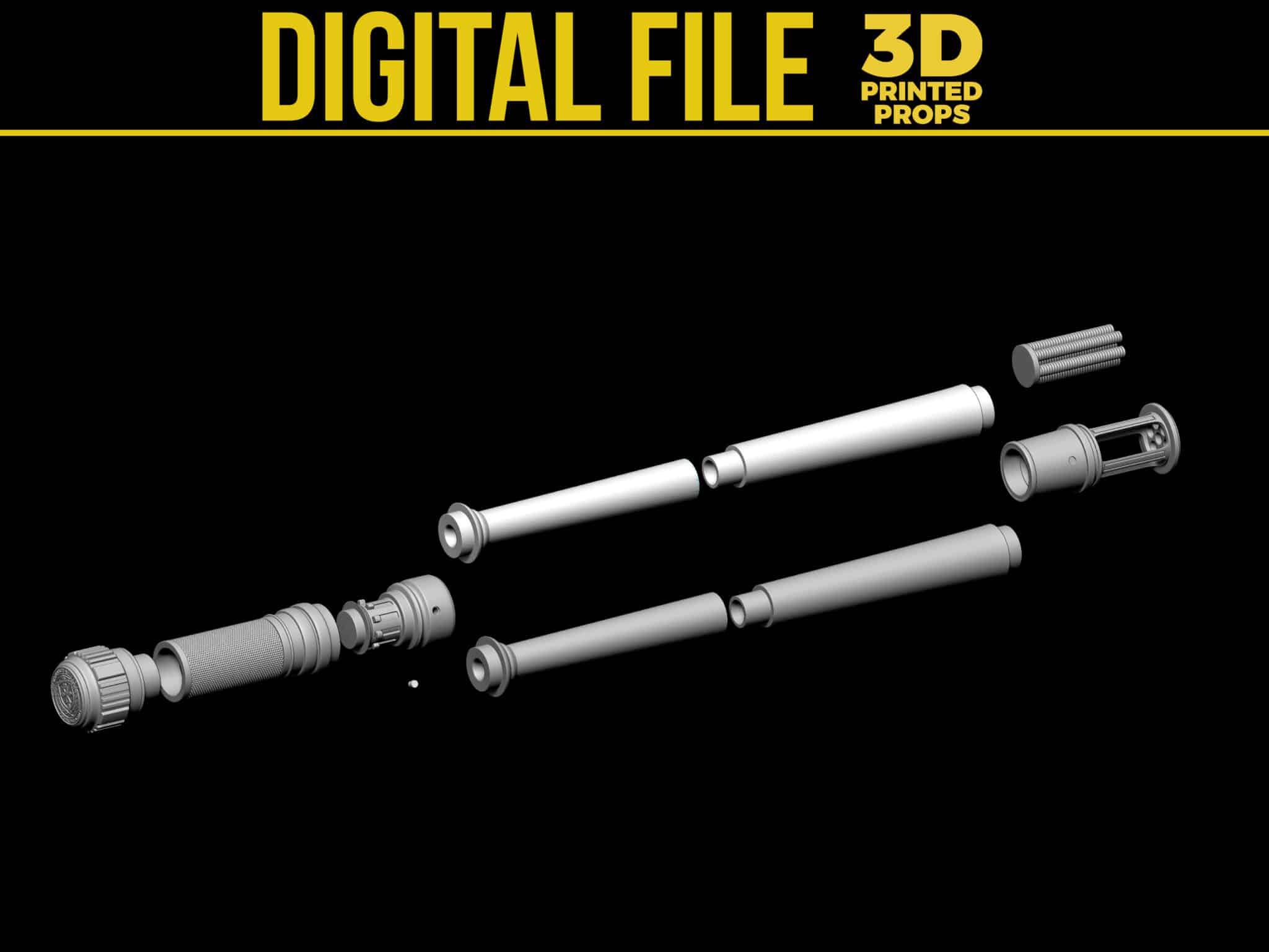 TVA Pruning Baton 3D Print From Deadpool 3 - 3D PRINTED PROPS