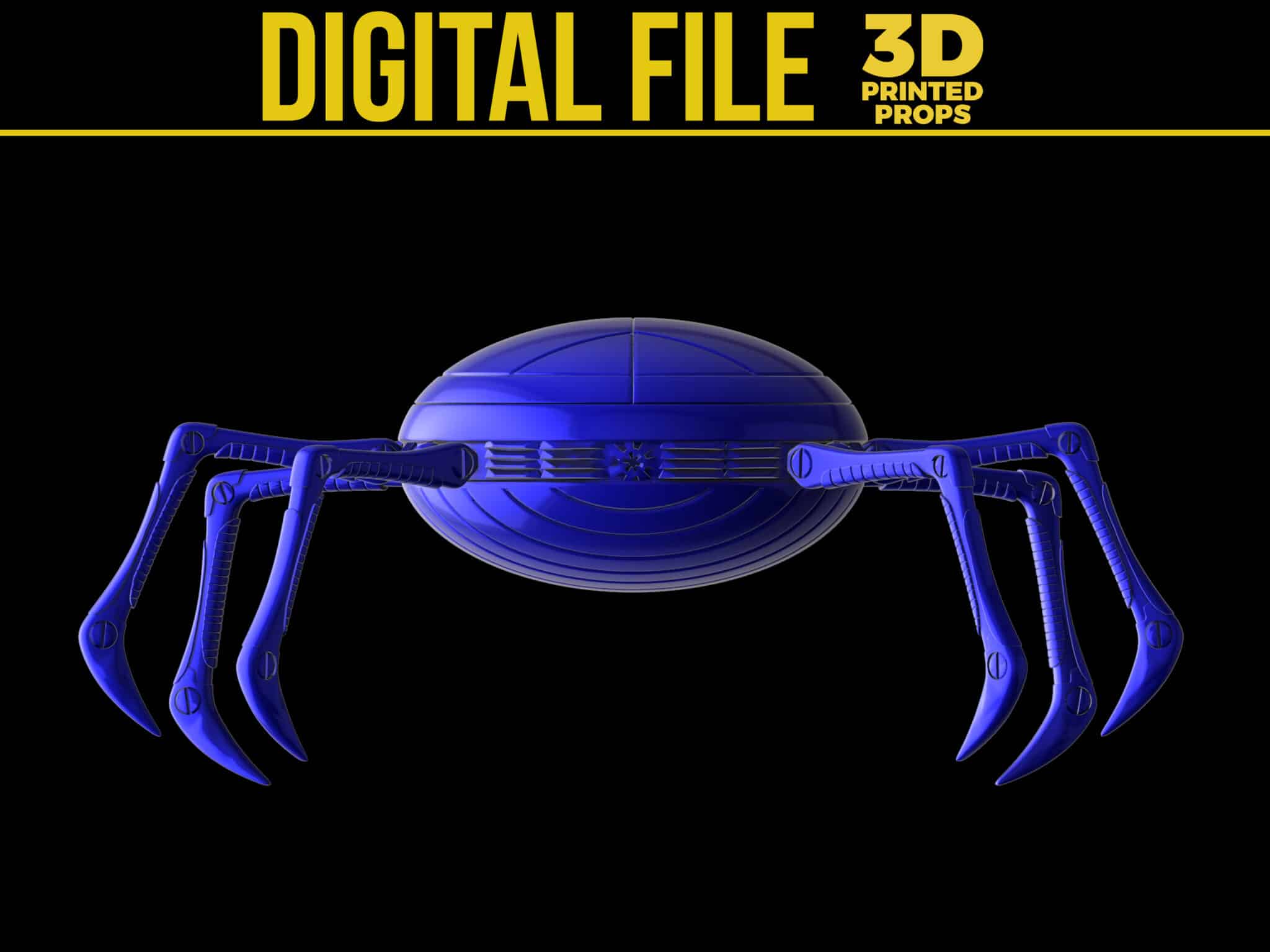 Blue Beetle Ship - 3D PRINTED PROPS
