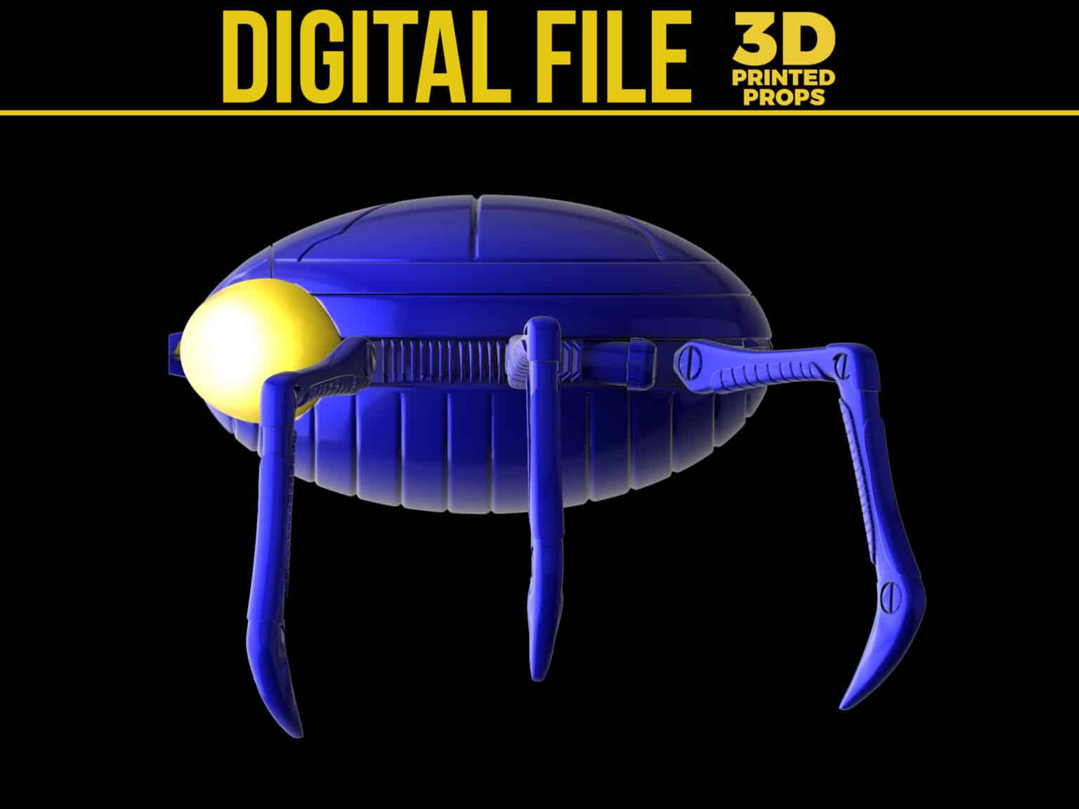 Blue Beetle Ship - 3D PRINTED PROPS