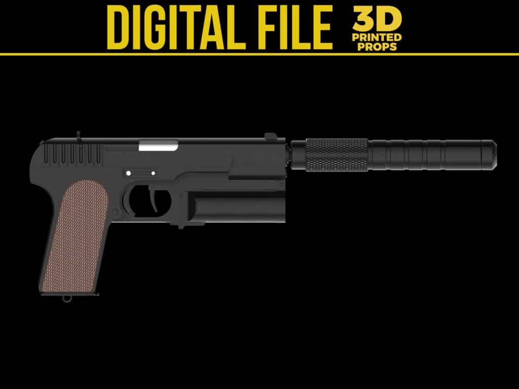 Kingsman Pistol - 3D PRINTED PROPS