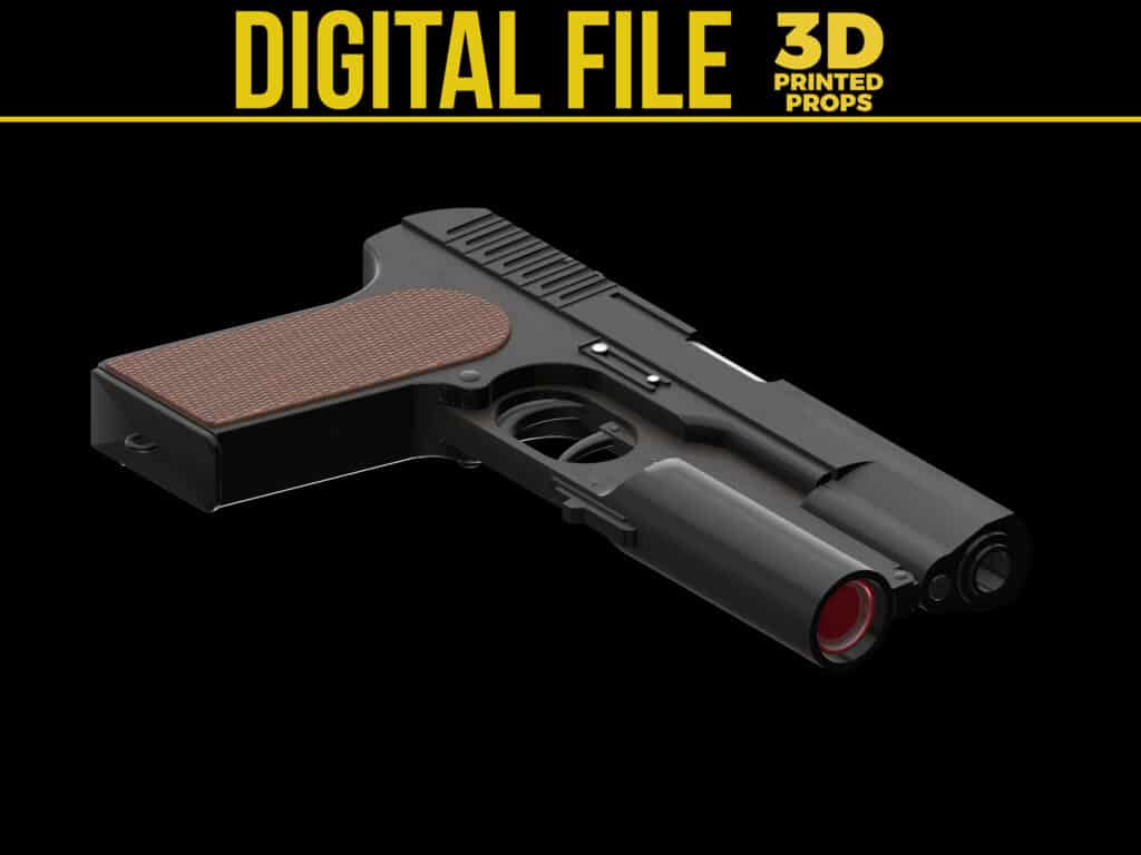 Kingsman Pistol - 3D PRINTED PROPS