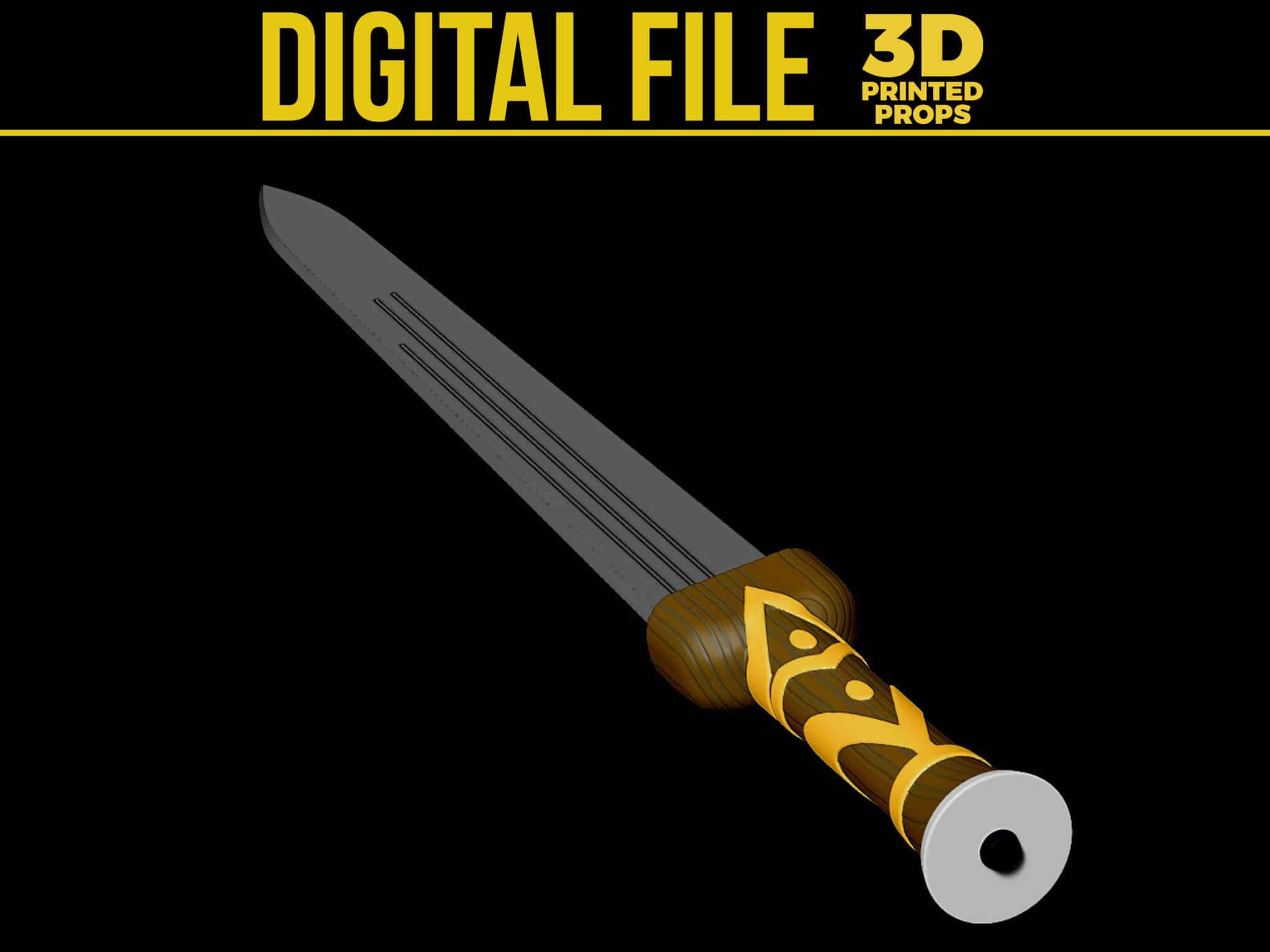 Sienna's Angel Armor Sword from Terrifier - 3D PRINTED PROPS