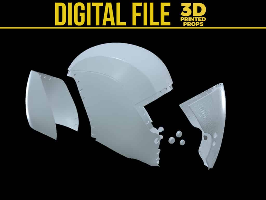 Ghost Helmet from Thunderbolts - 3D PRINTED PROPS