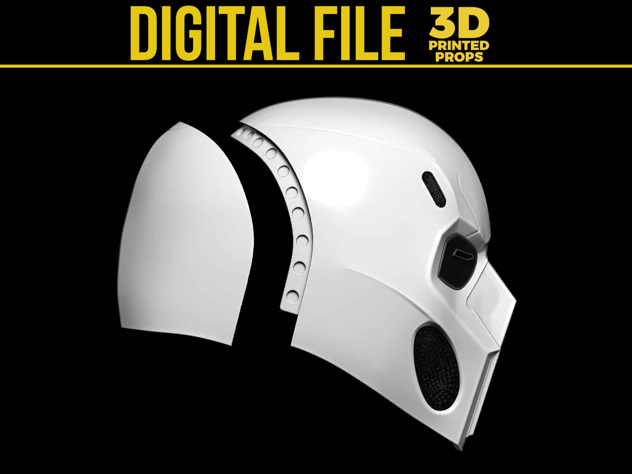 Taskmaster Helmet from Thunderbolts - 3D PRINTED PROPS