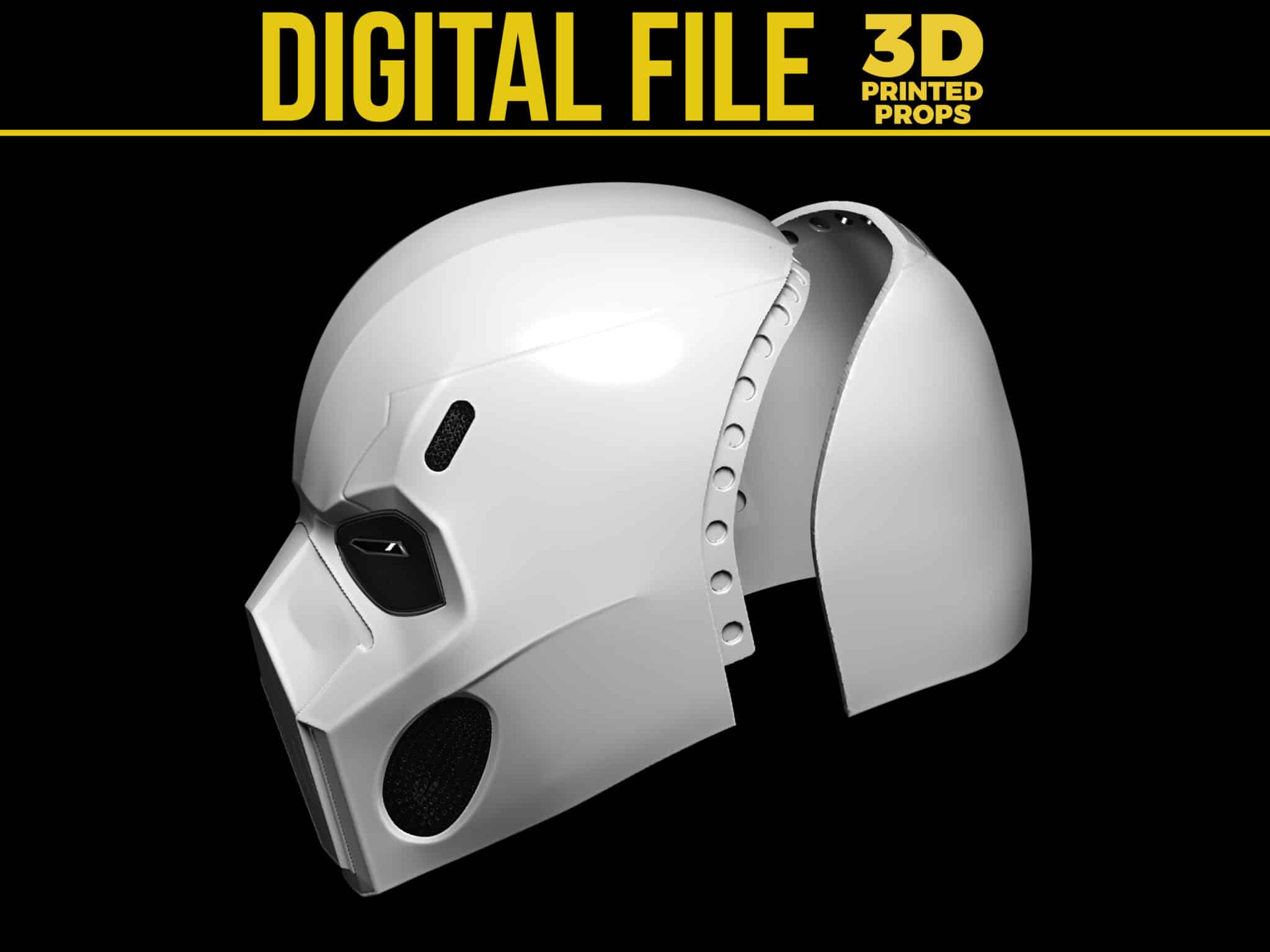 Taskmaster Helmet from Thunderbolts - 3D PRINTED PROPS