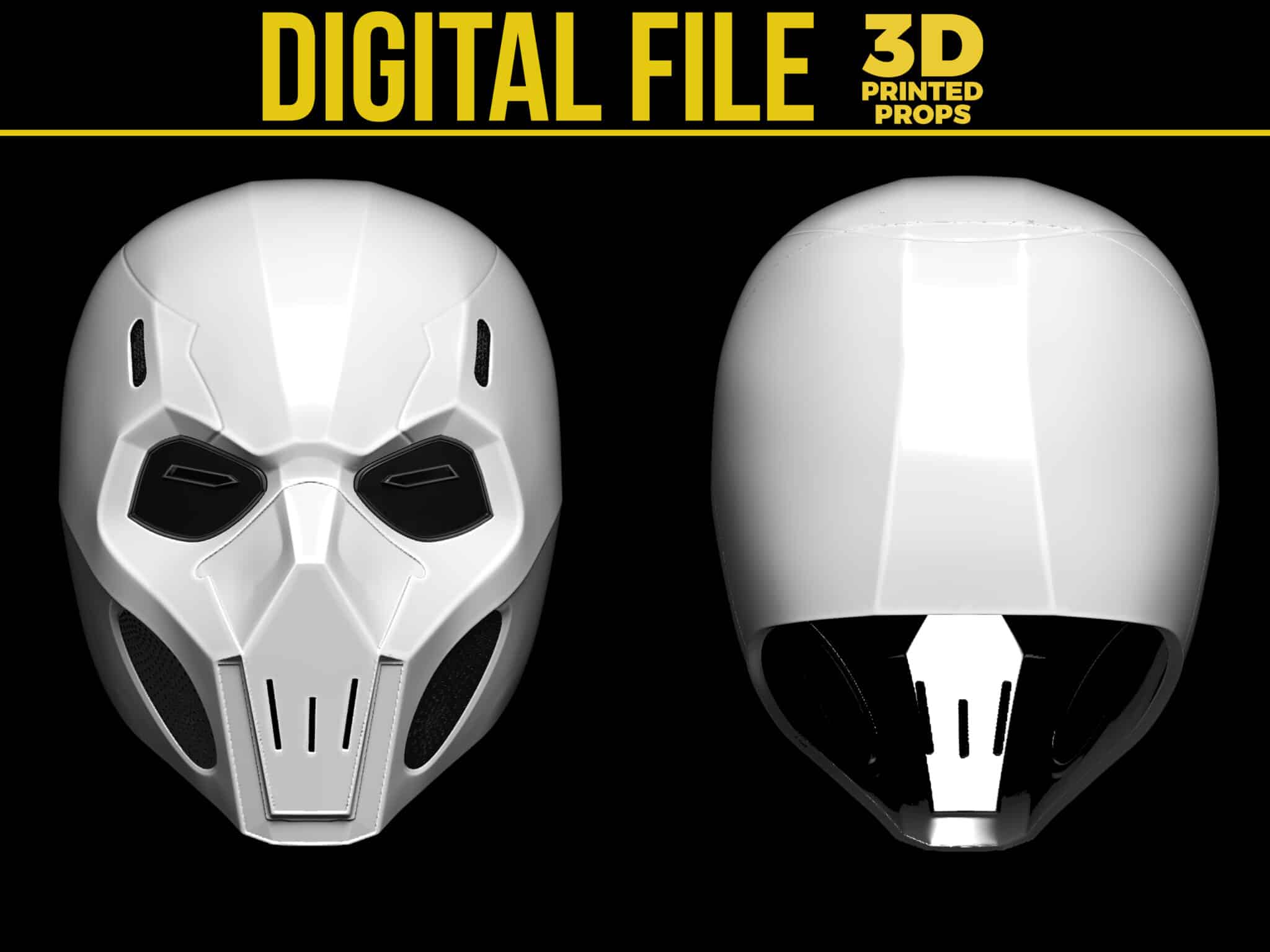 Taskmaster Helmet from Thunderbolts - 3D PRINTED PROPS