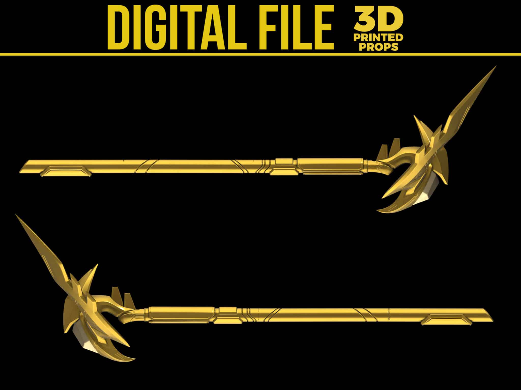 Adam Warlock Staff from Marvel Rivals - 3D PRINTED PROPS