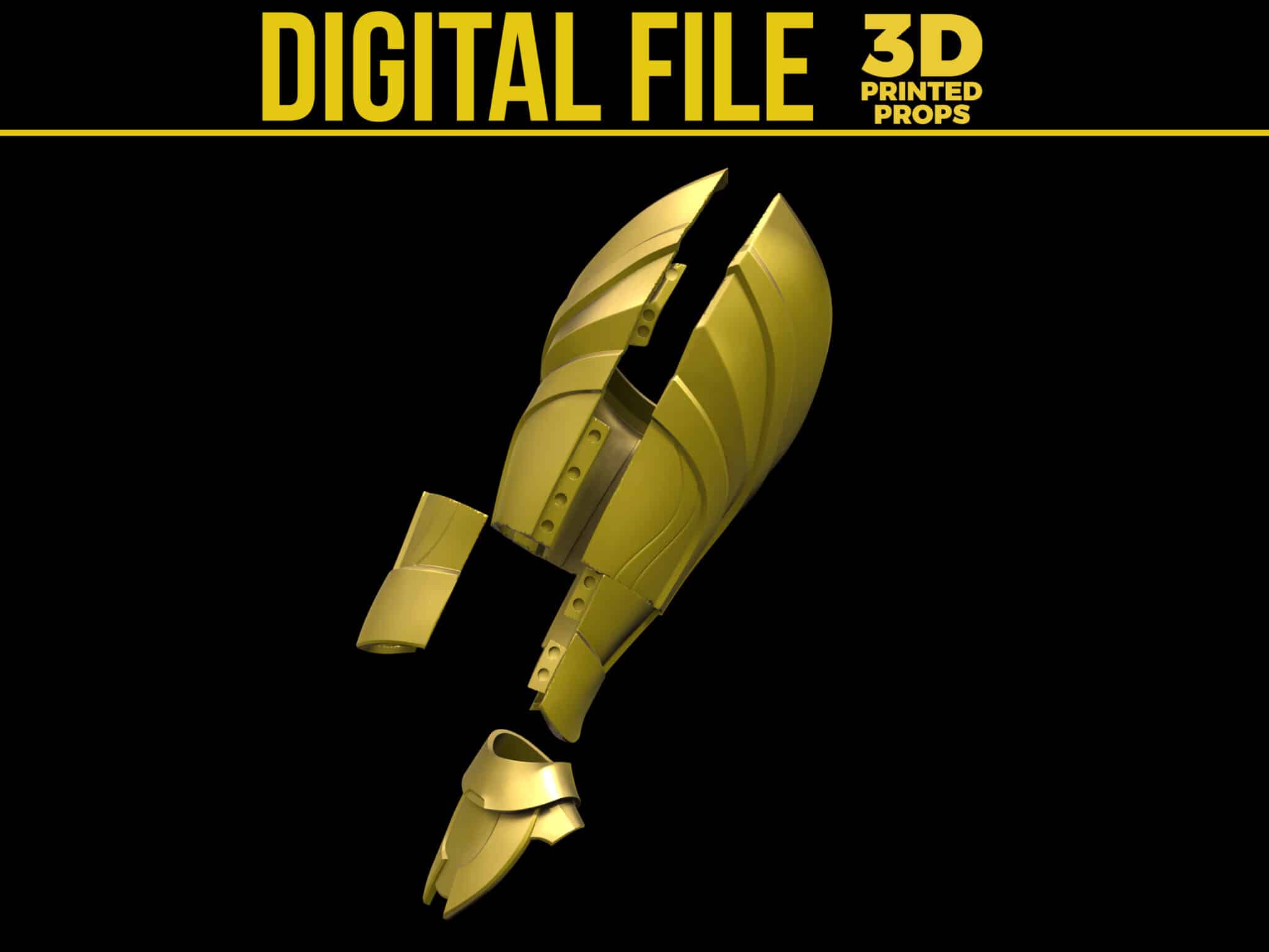 Loki's Armor from Marvel Rivals - 3D PRINTED PROPS