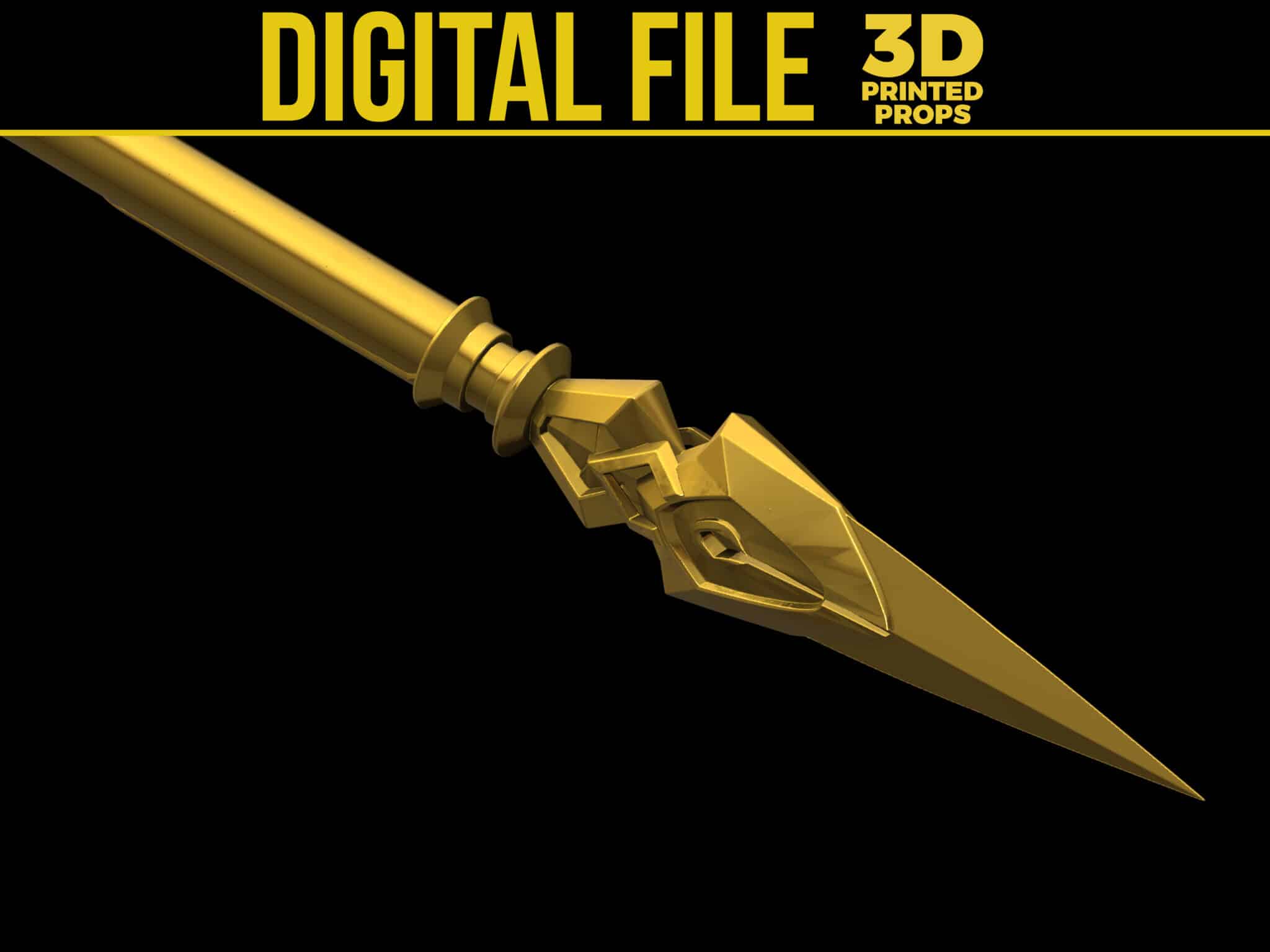 Loki's Scepter from Marvel Rivals - 3D PRINTED PROPS