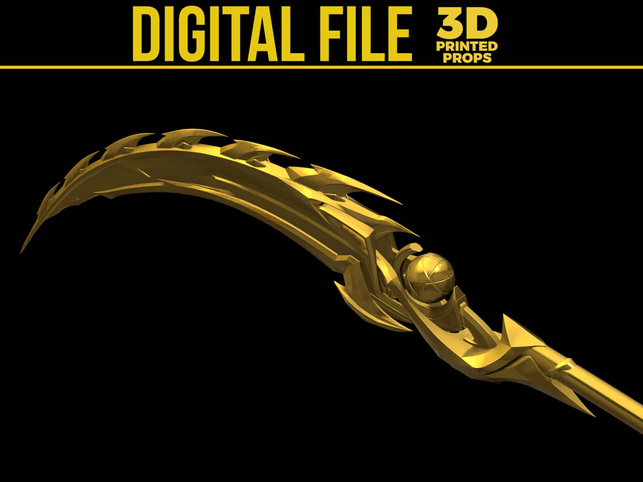 Loki's Scepter from Marvel Rivals - 3D PRINTED PROPS