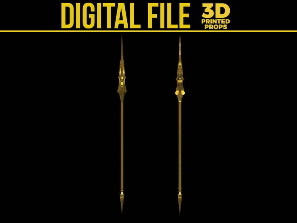 Loki's Scepter from Marvel Rivals - 3D PRINTED PROPS