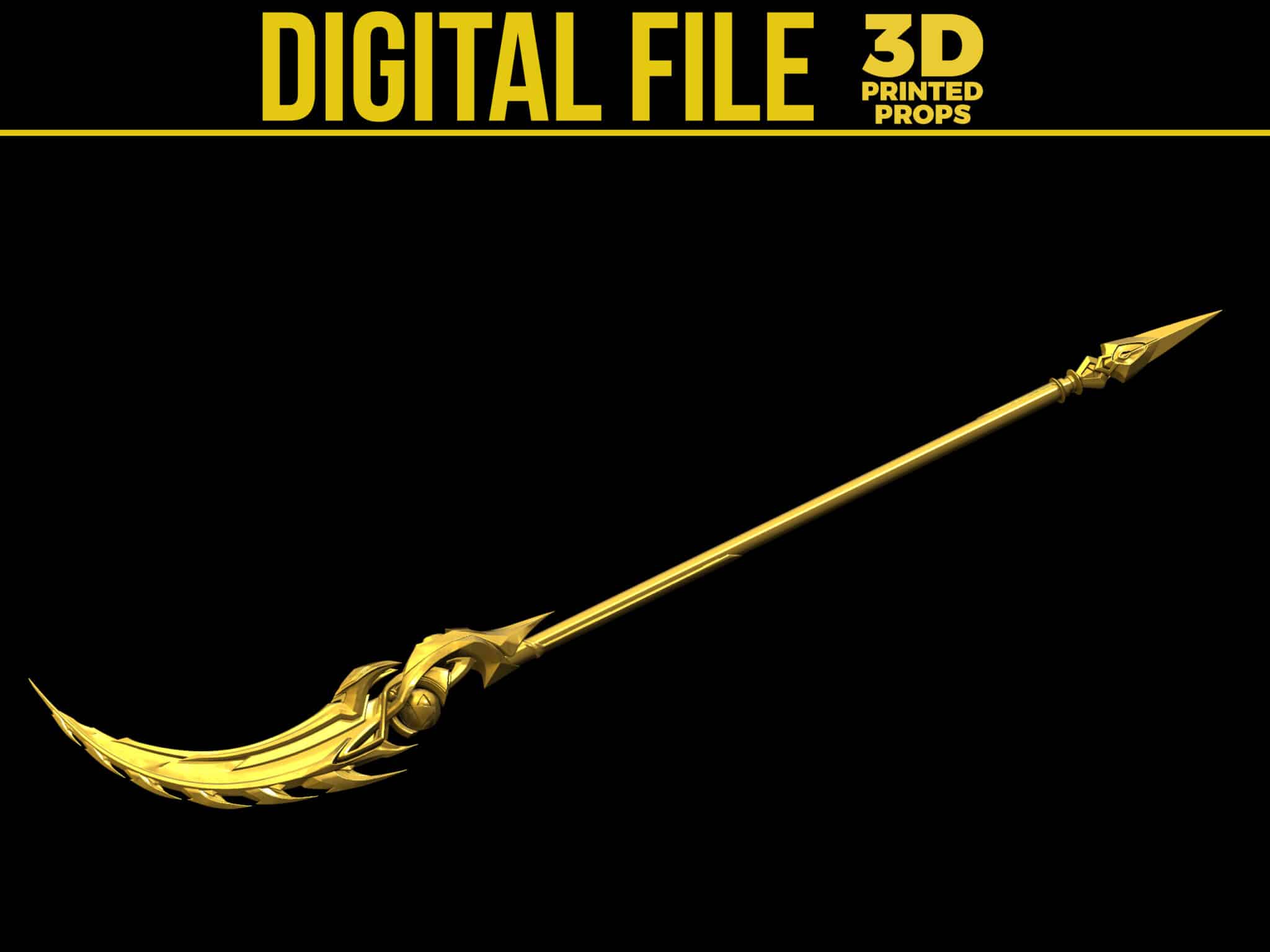 Loki's Scepter from Marvel Rivals - 3D PRINTED PROPS