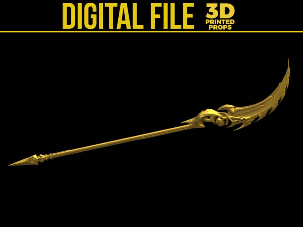 Loki's Scepter from Marvel Rivals - 3D PRINTED PROPS