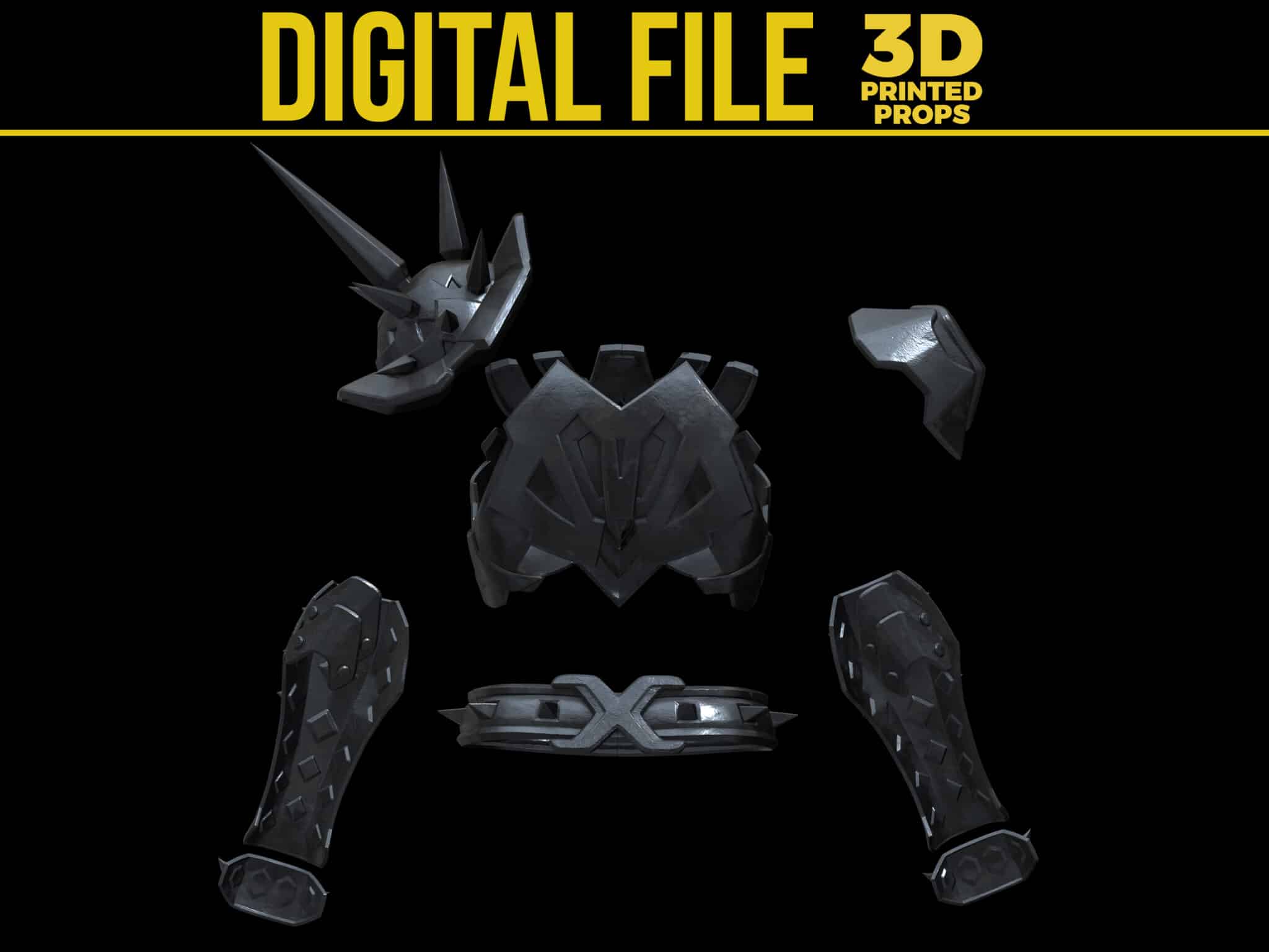 Magik's Armor from Marvel Rivals - 3D PRINTED PROPS