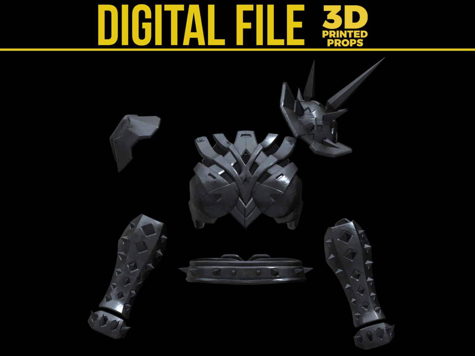 Magik's Armor from Marvel Rivals - 3D PRINTED PROPS