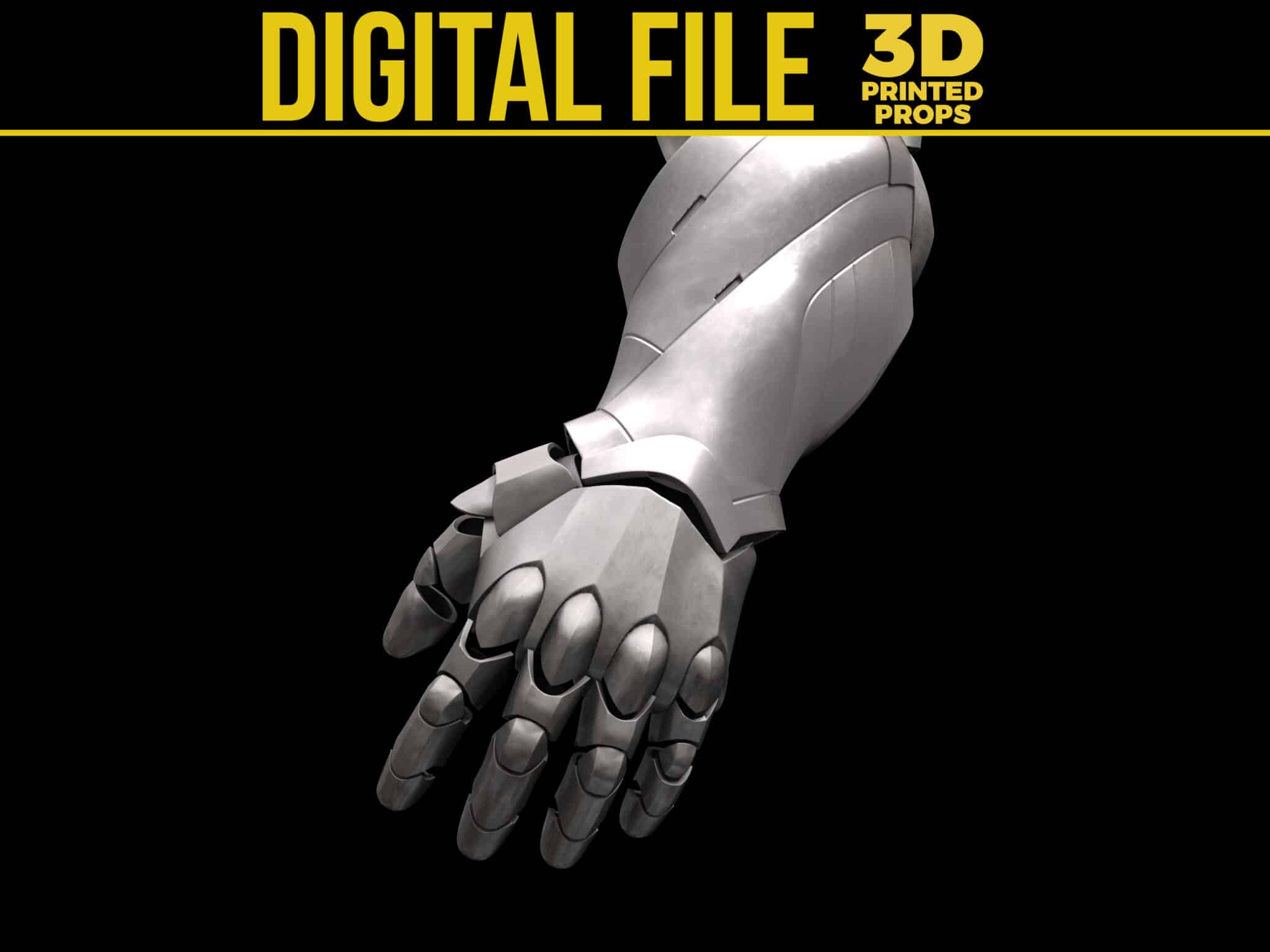 Bucky The Winter Solider Arm Marvel Rivals - 3D PRINTED PROPS