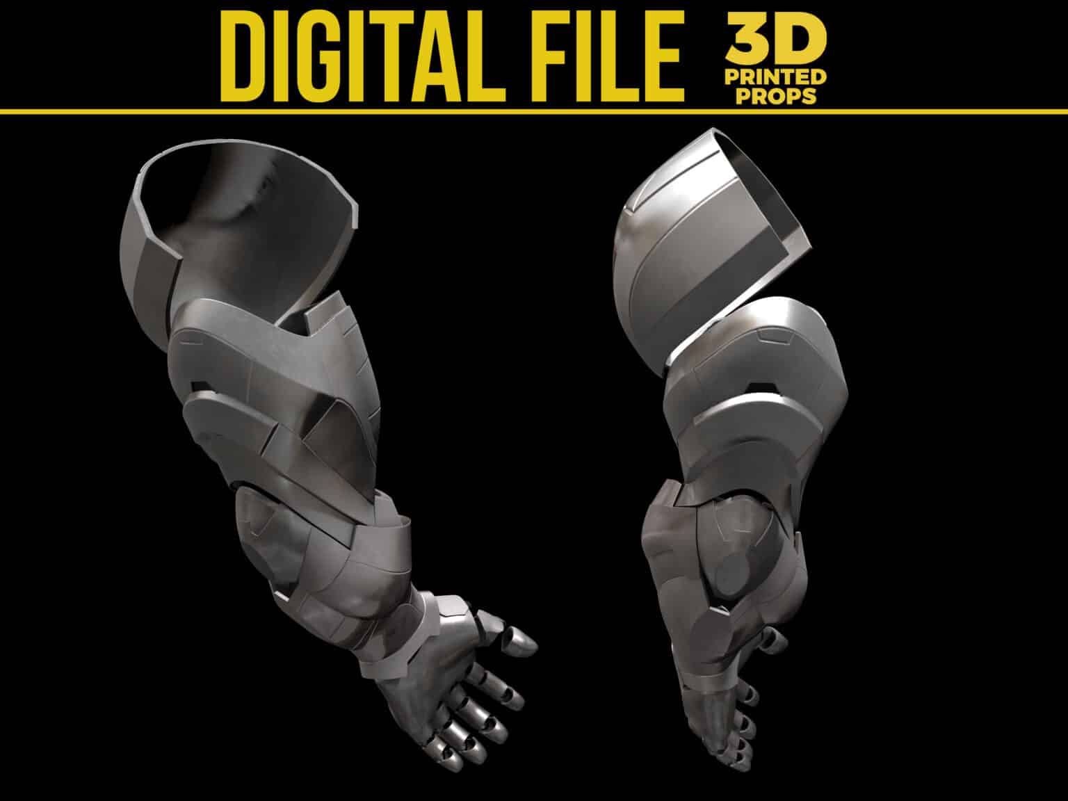 Bucky The Winter Solider Arm Marvel Rivals - 3D PRINTED PROPS