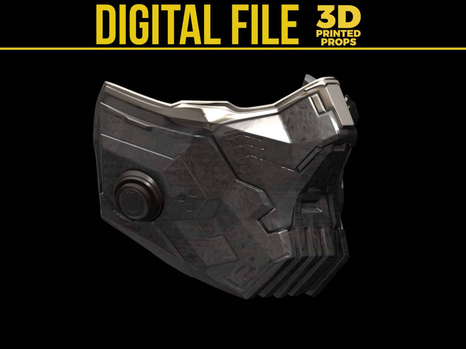 Bucky The Winter Soldier Armor and Weapons Marvel Rivals - 3D PRINTED PROPS