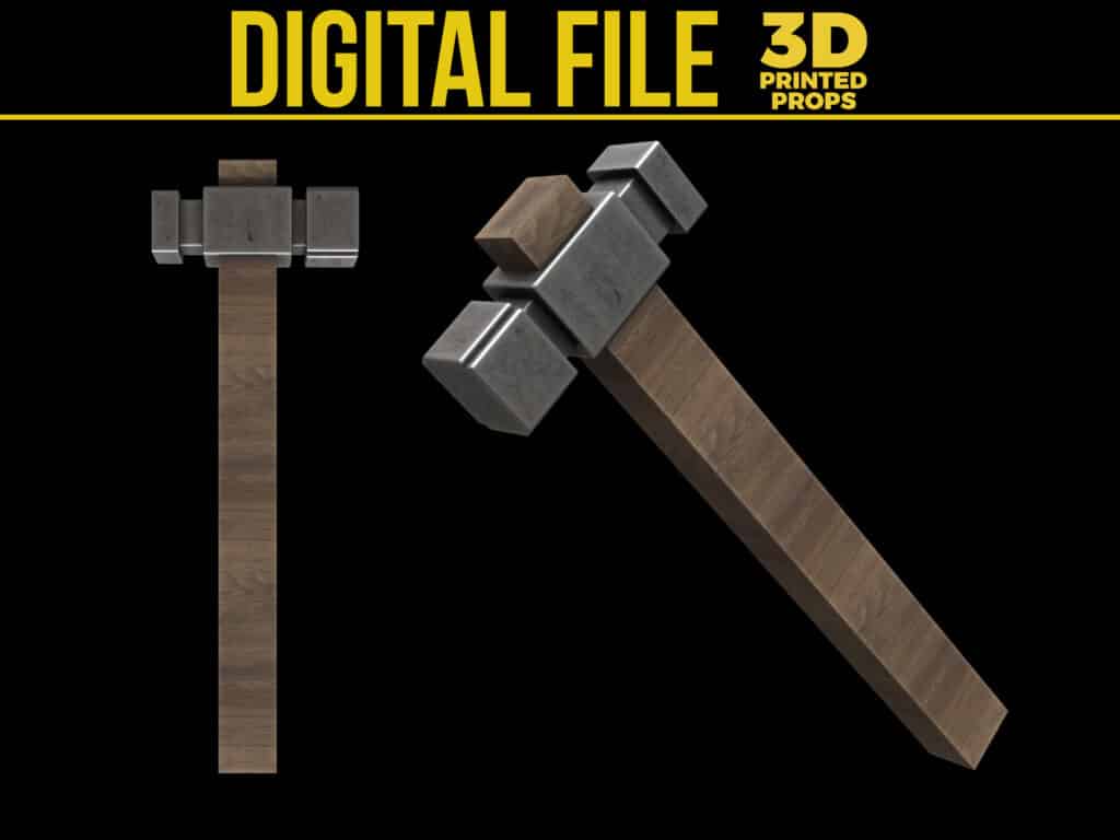 Minecraft Hammer From Minecraft Movie