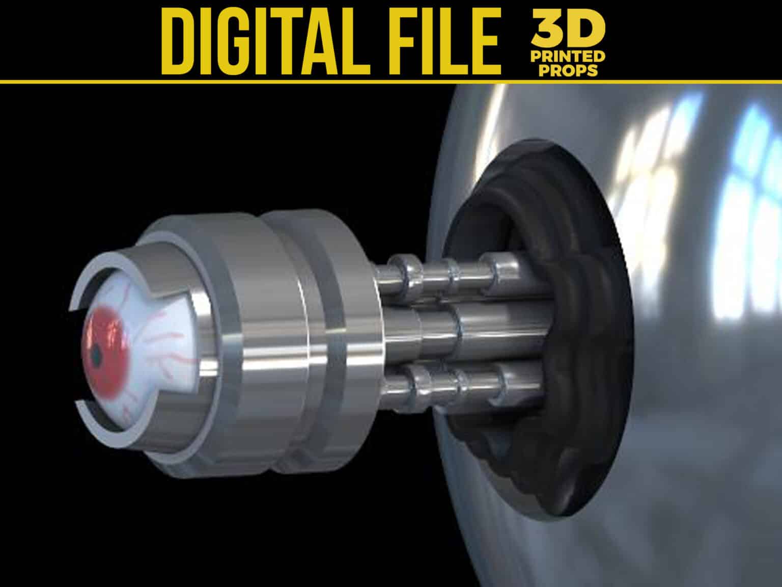 Phantasm Eye Sentinel - 3D PRINTED PROPS