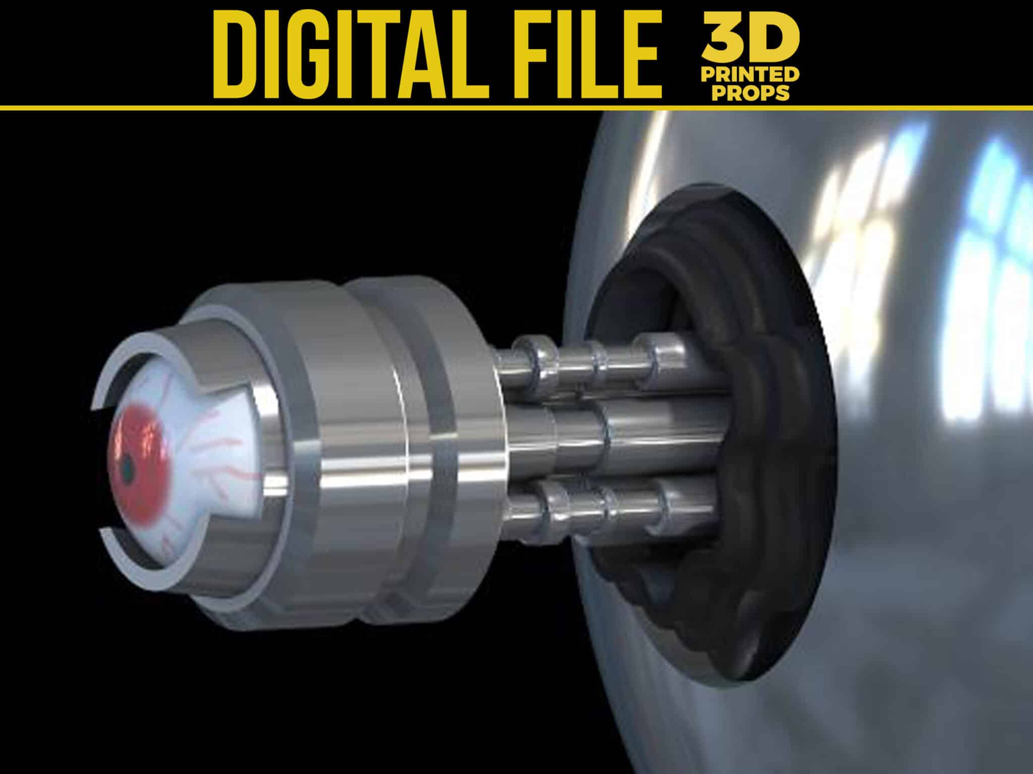 Phantasm Eye Sentinel - 3D PRINTED PROPS