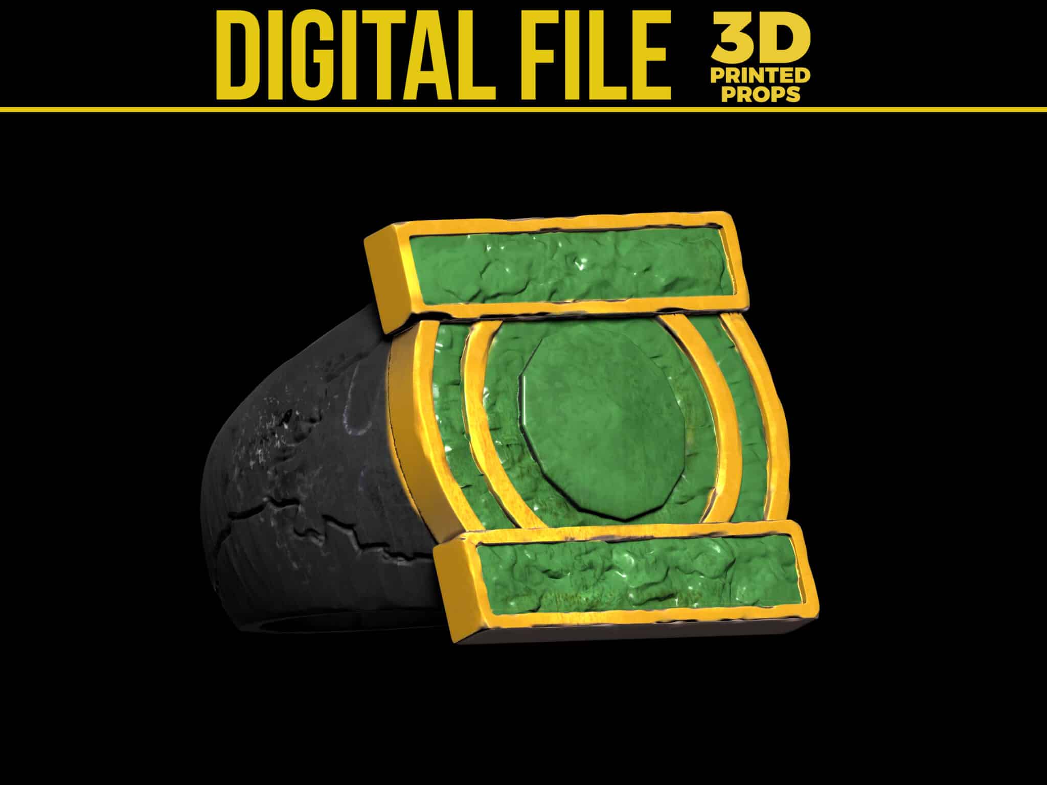 Green Lantern - 3D PRINTED PROPS