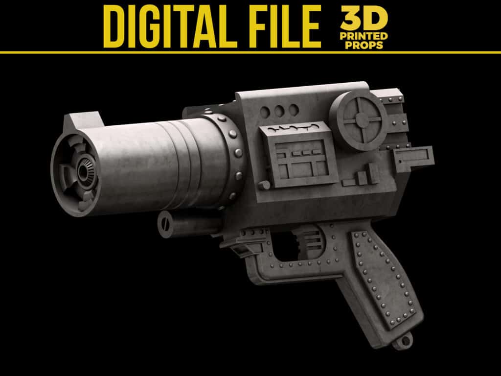Doctor Doom Gun Kirby Inspired - 3D PRINTED PROPS