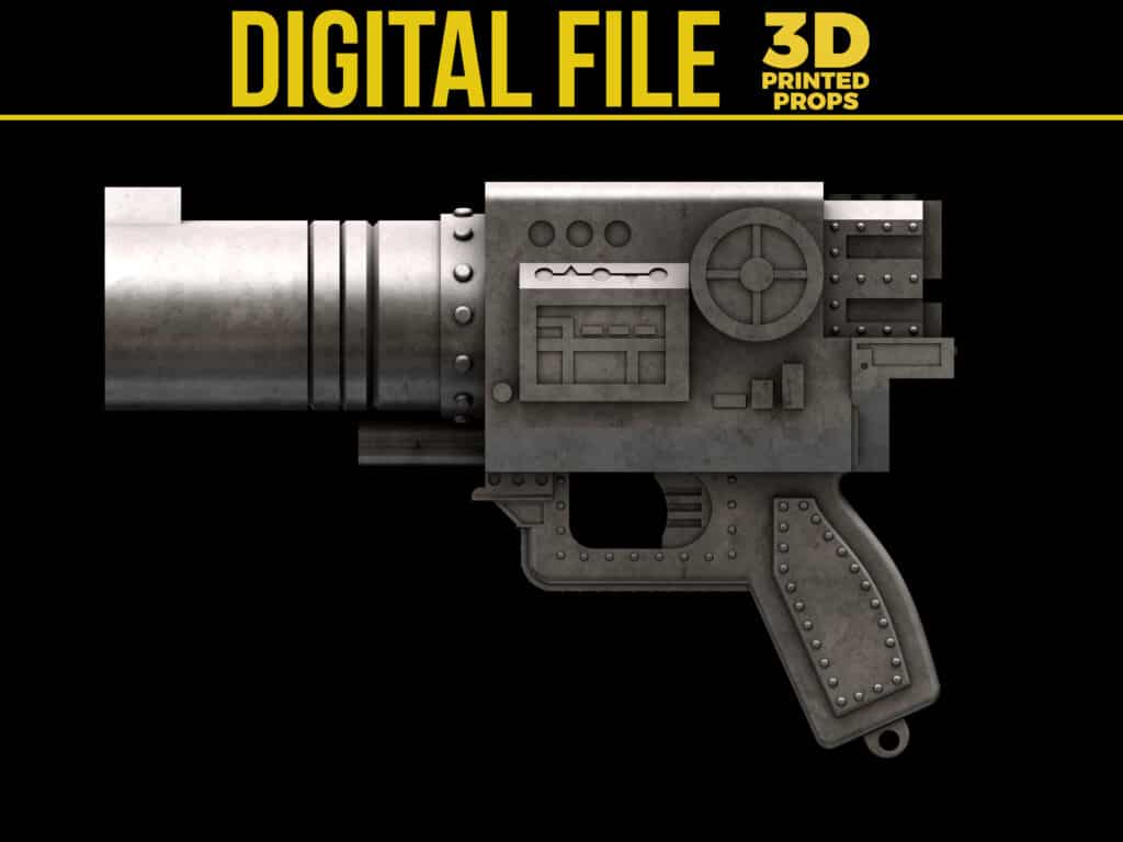 Doctor Doom Gun Kirby Inspired - 3D PRINTED PROPS
