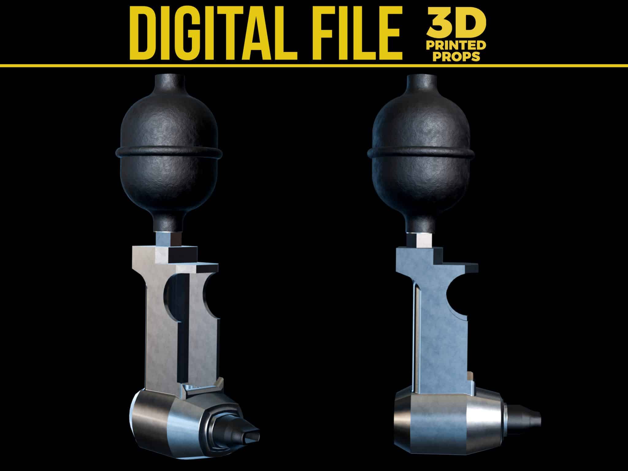 Fallout Ghoul Medicine Inhaler - 3D PRINTED PROPS