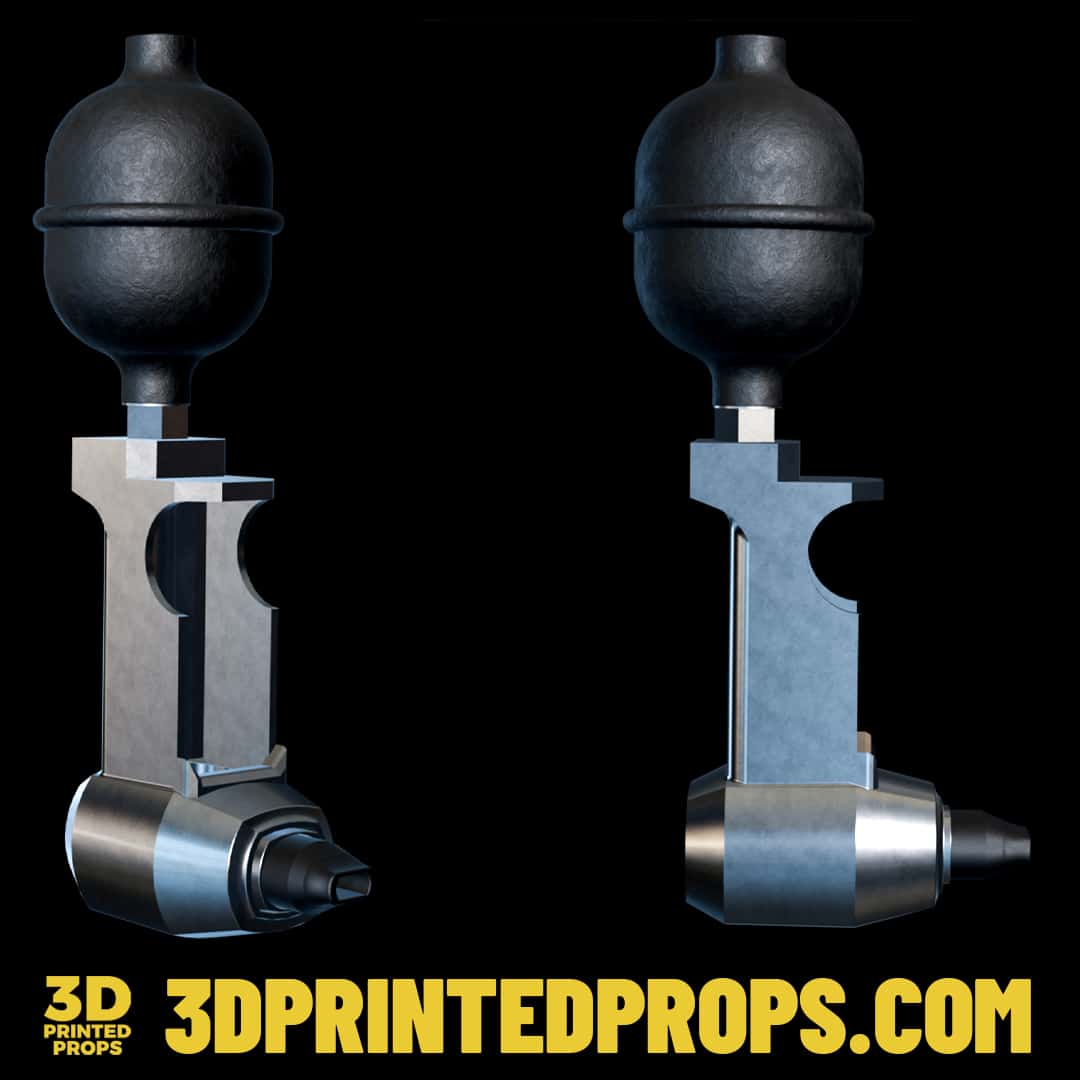 Fallout Ghoul Medicine Inhaler - 3D PRINTED PROPS